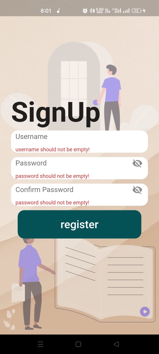 GitHub - SherifAShahin/Signup-Form-Flutter-Template: Hi, here you will ...