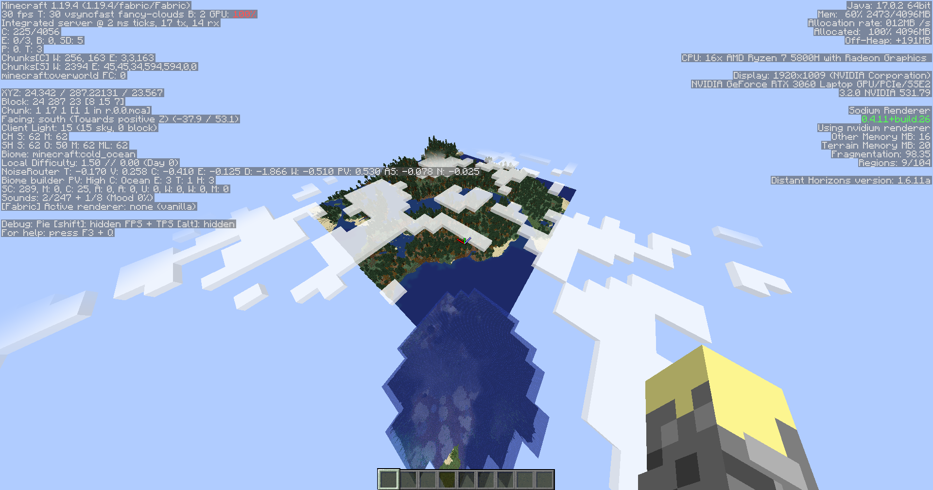 Partial incompatibility with Distant Horizons · Issue #20 · MCRcortex/nvidium · GitHub