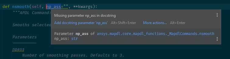 Typos found in a number of method parameters · Issue #437 · ansys/pymapdl · GitHub
