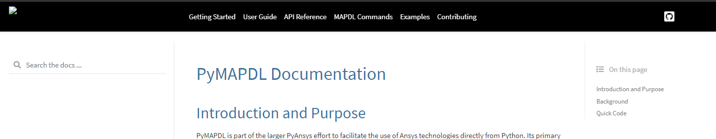 The logo isn't loading in the documentation · Issue #553 · ansys ... The logo isn't loading in the documentation · Issue #553 · ansys ...