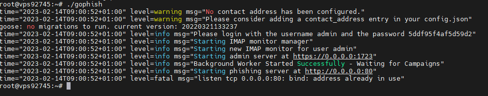 unable to access gophish from a VPS · Issue #2763 · gophish/gophish · GitHub