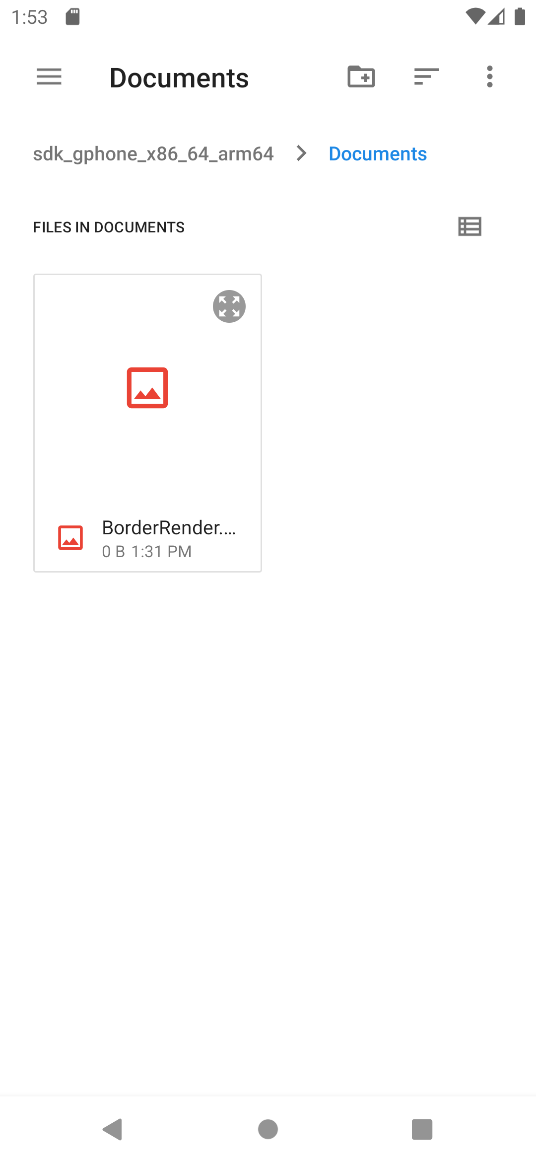 [Android] FolderPicker Cannot select folder that has not subolder ...