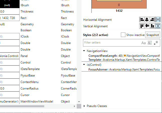 [DevTools] PseudoClasses Visualizer con't open · Issue #10671 · AvaloniaUI/Avalonia · GitHub