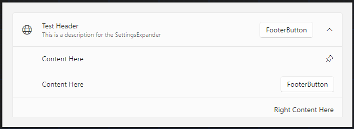 SettingsExpanderItem HorizontalContentAlignment · Issue #438 · amwx/FluentAvalonia · GitHub