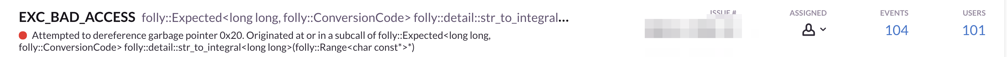 EXC_BAD_ACCESS Attempted to dereference garbage pointer · Issue #244 · getsentry/sentry-react ...