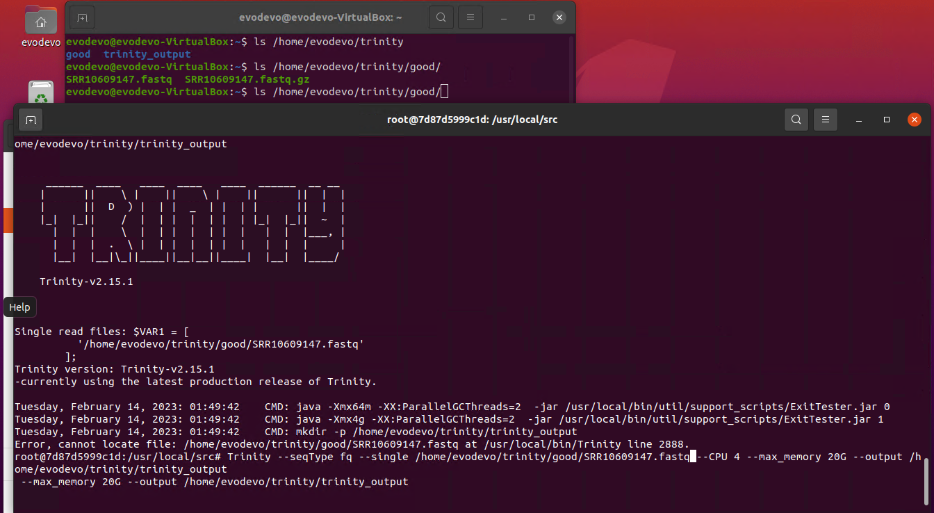 Error, cannot locate file: · Issue #1257 · trinityrnaseq/trinityrnaseq · GitHub