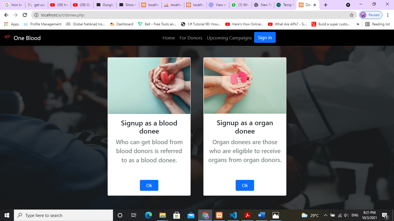 GitHub - RD-Weedagama/Blood-and-Organ-Donation-Management-System