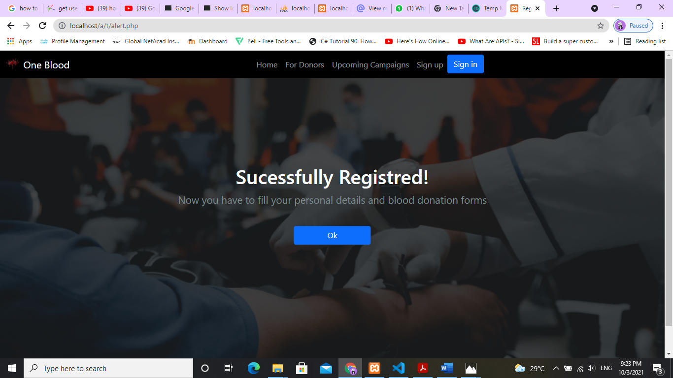 GitHub - RD-Weedagama/Blood-and-Organ-Donation-Management-System
