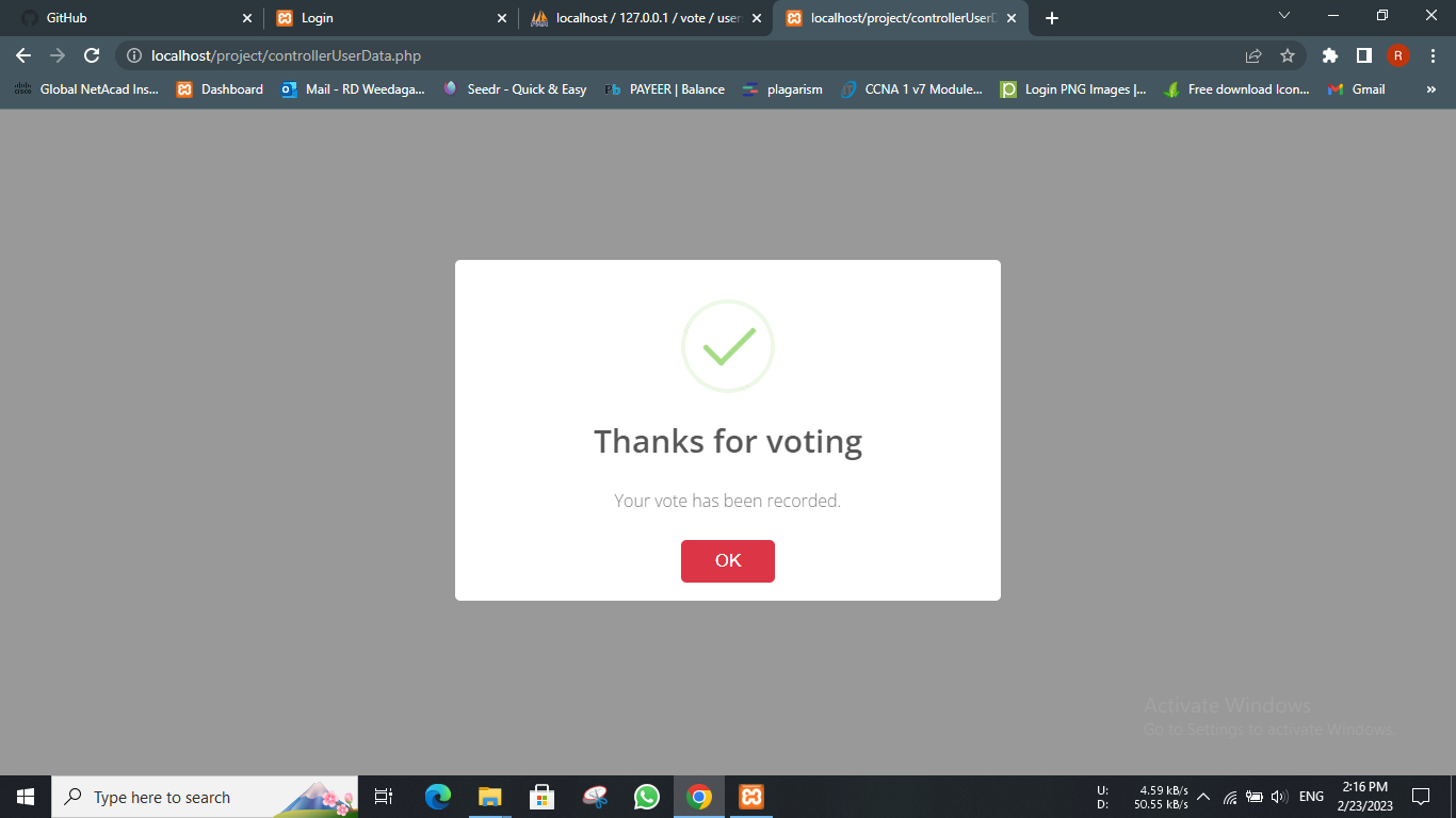 GitHub - RD-Weedagama/Simple-Voting-System