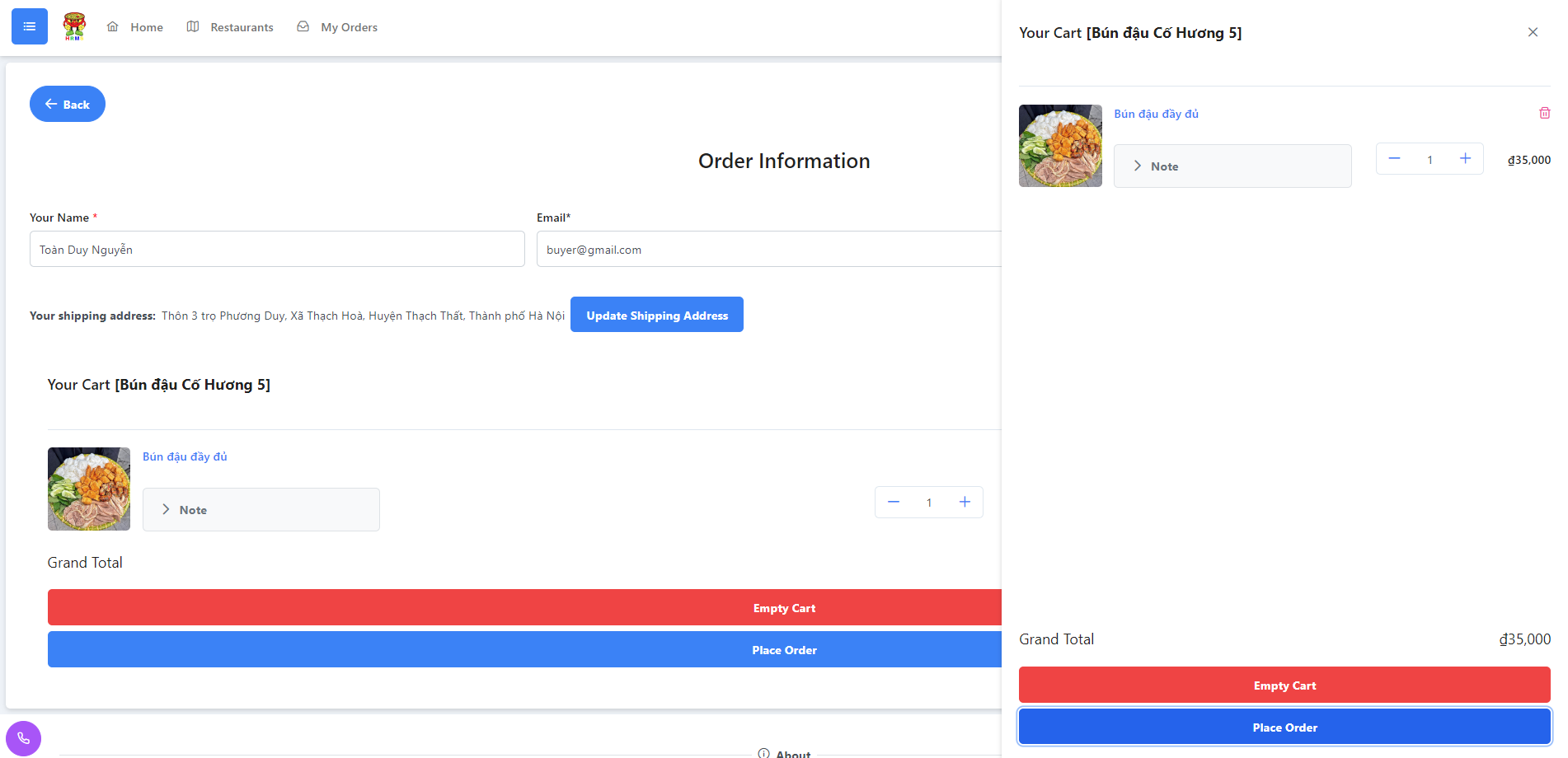 Hide cart page when after click place order · Issue #160 · SWP490-G2/swp490_g2 · GitHub