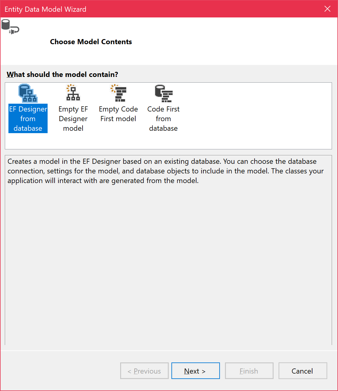 Idea: componentized designer wizard · Issue #302 · dotnet/ef6 · GitHub
