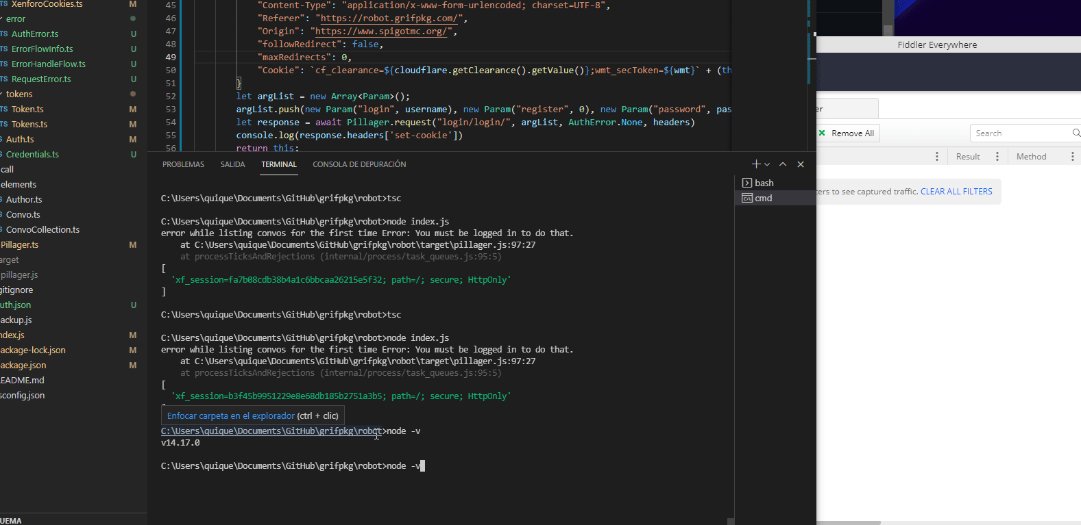 Not all cookies are being listed caused by HTTP 303 forcing redirect ...