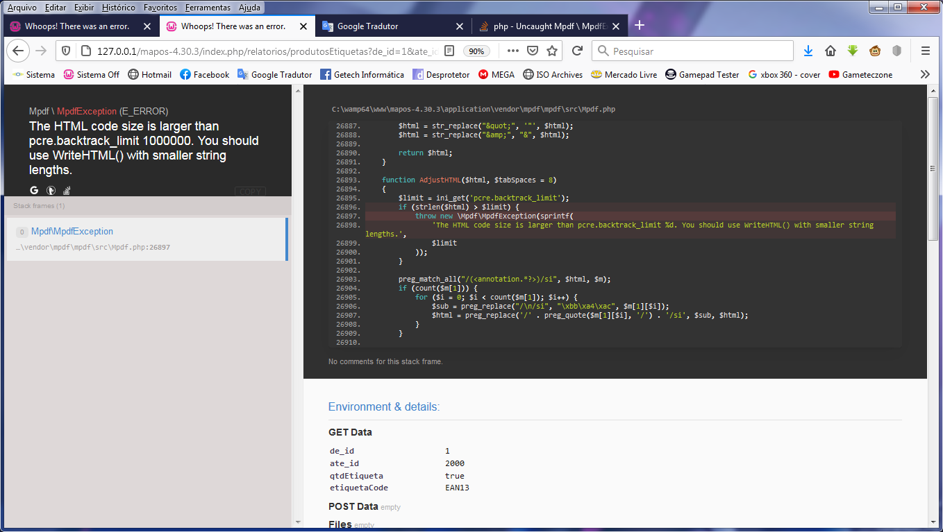 Erro ao Gerar Etiquetas · Issue #1232 · RamonSilva20/mapos · GitHub