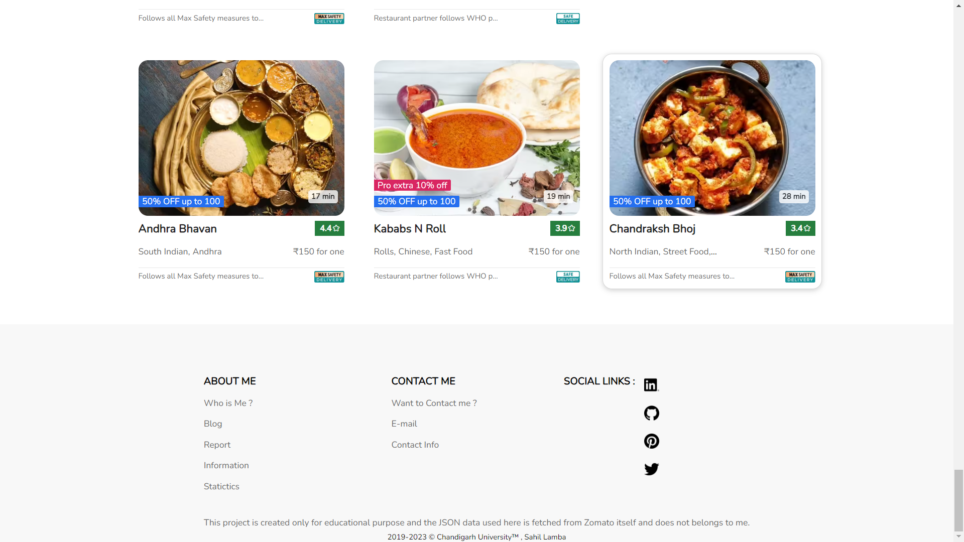 GitHub - SahilLamba0008/Dine-Hub: A zomato UI clone created using React Components and CSS