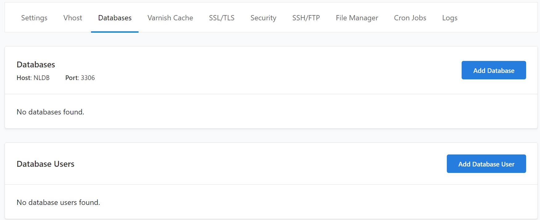 DB Creation · Issue #256 · cloudpanel-io/cloudpanel-ce · GitHub