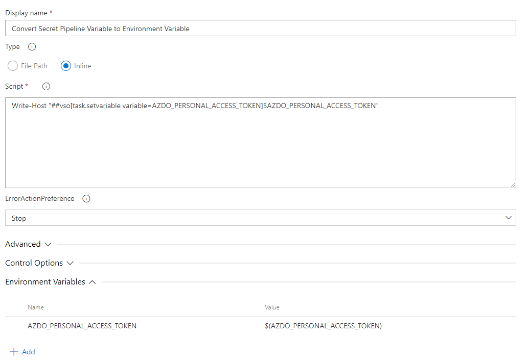 Provider cannot read secure environment variable AZDO_PERSONAL_ACCESS_TOKEN · Issue #183 ...