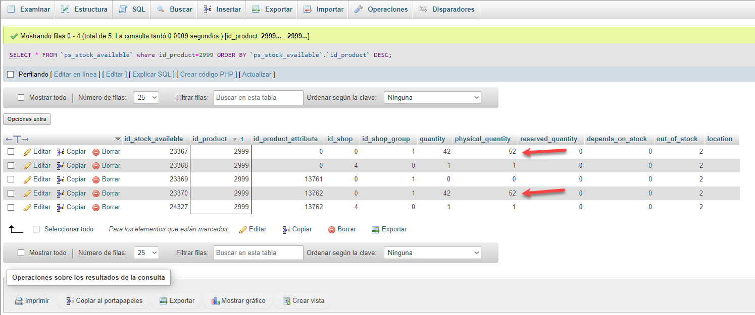 Multistore Inventory error with reserved product in two stores - Prestashop 8.1.1 · Issue #33865 ...