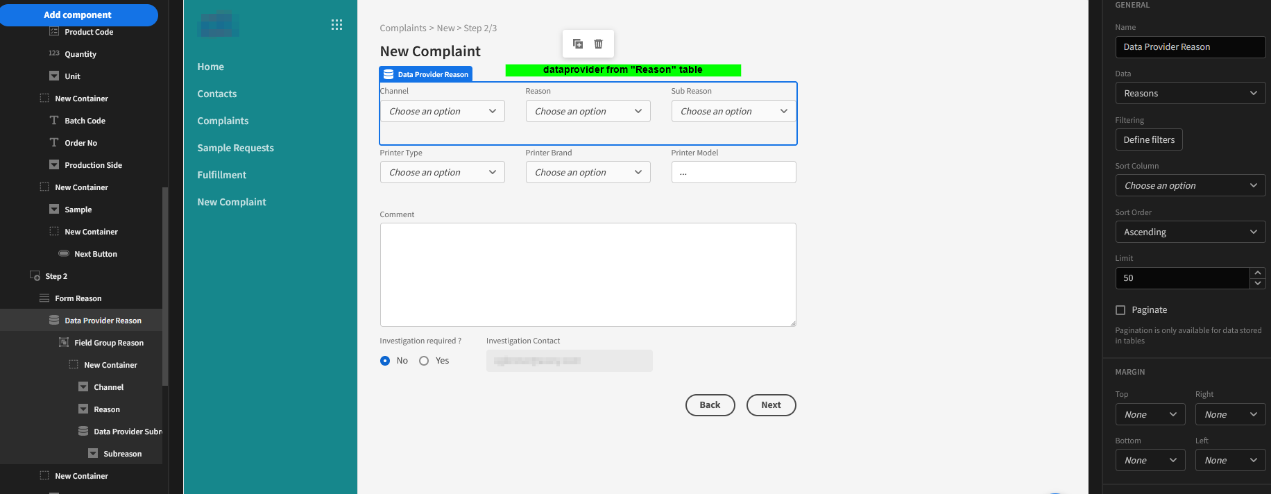 Take over form option picker values of table A in table B without relation fields · Budibase ...