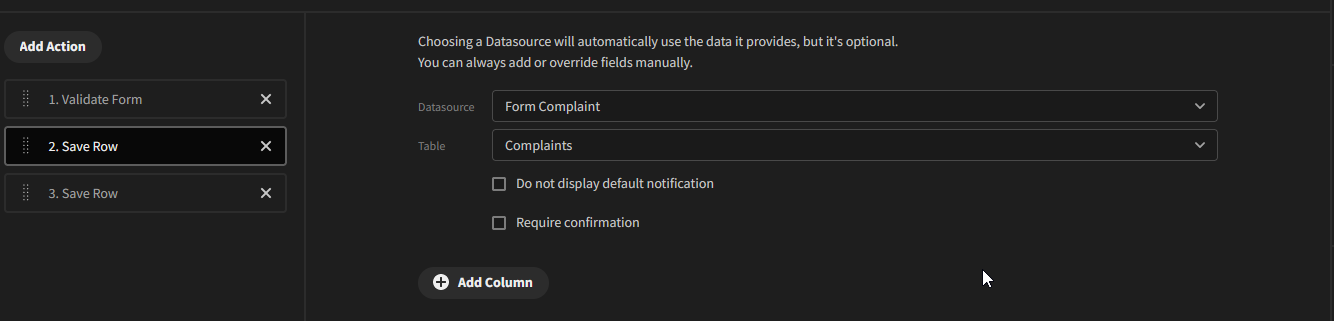 Take over form option picker values of table A in table B without relation fields · Budibase ...