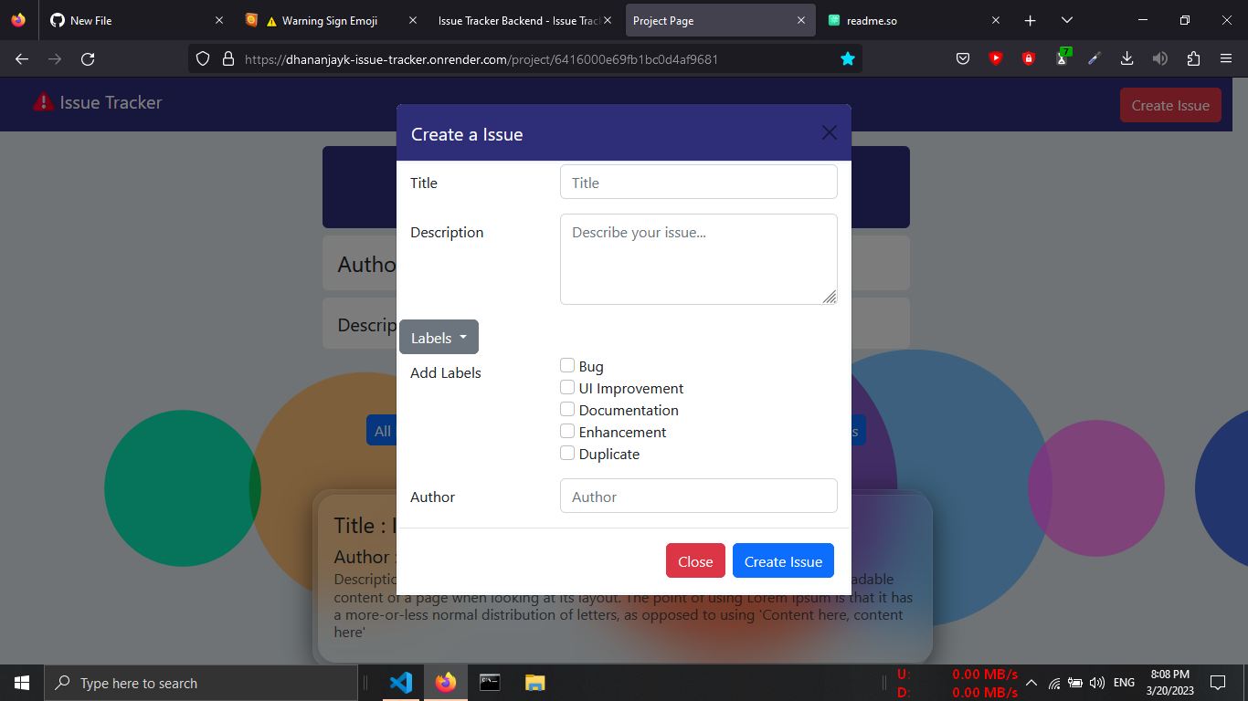 GitHub - DhananjayKhodaskar/IssueTracker