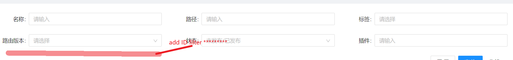 APISIX dashboard ID is missing query related issues · Issue #2406 · apache/apisix-dashboard · GitHub