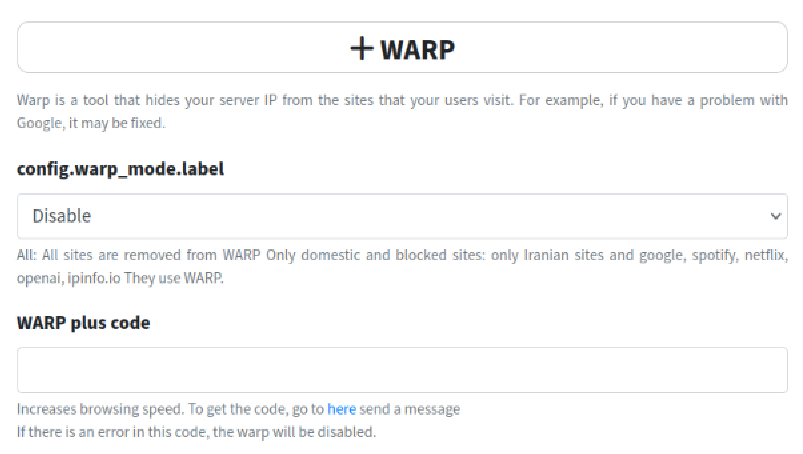 How to activate WARP on the Hiddify panel · hiddify/Hiddify-Manager Wiki · GitHub