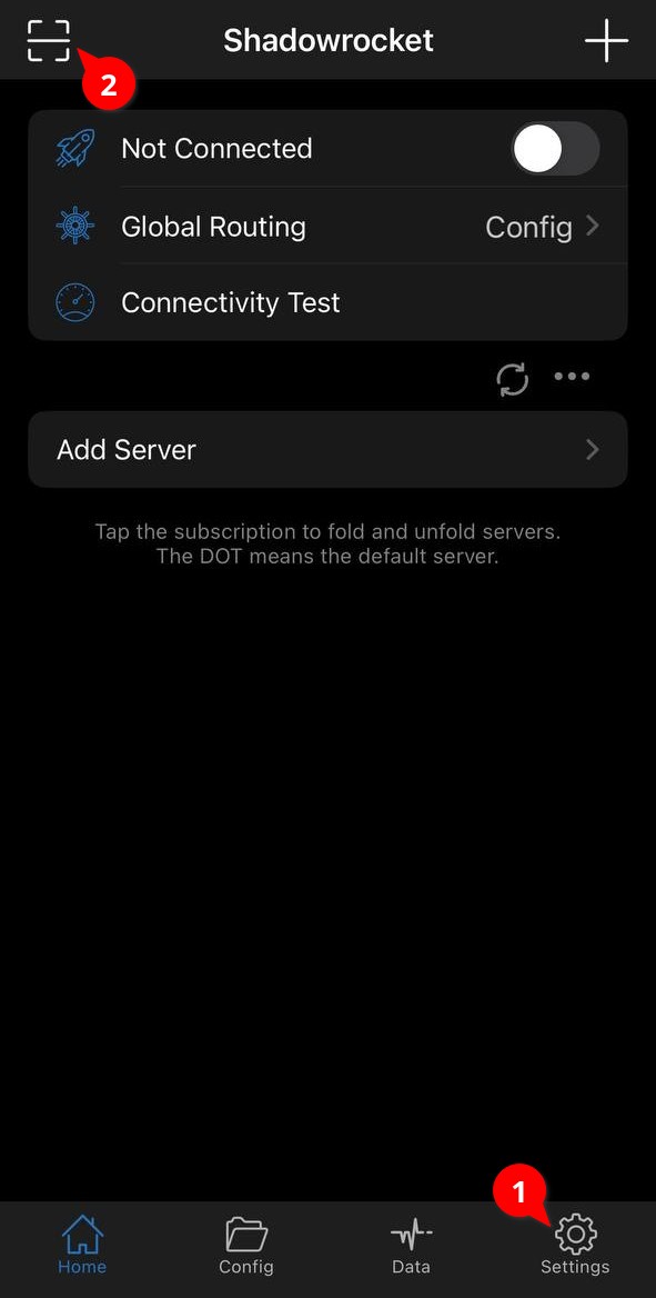 آموزش کار با نرم‌افزار ShadowRocket · hiddify/Hiddify-Manager Wiki · GitHub