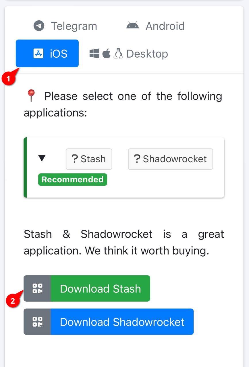 Tutorial for Stash app · hiddify/Hiddify-Manager Wiki · GitHub