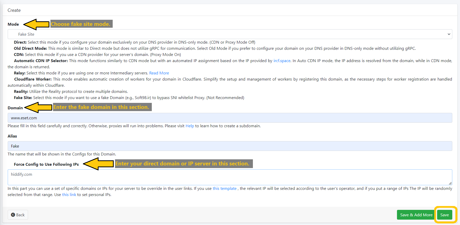 How to create and use fake domain · hiddify/Hiddify-Manager Wiki · GitHub