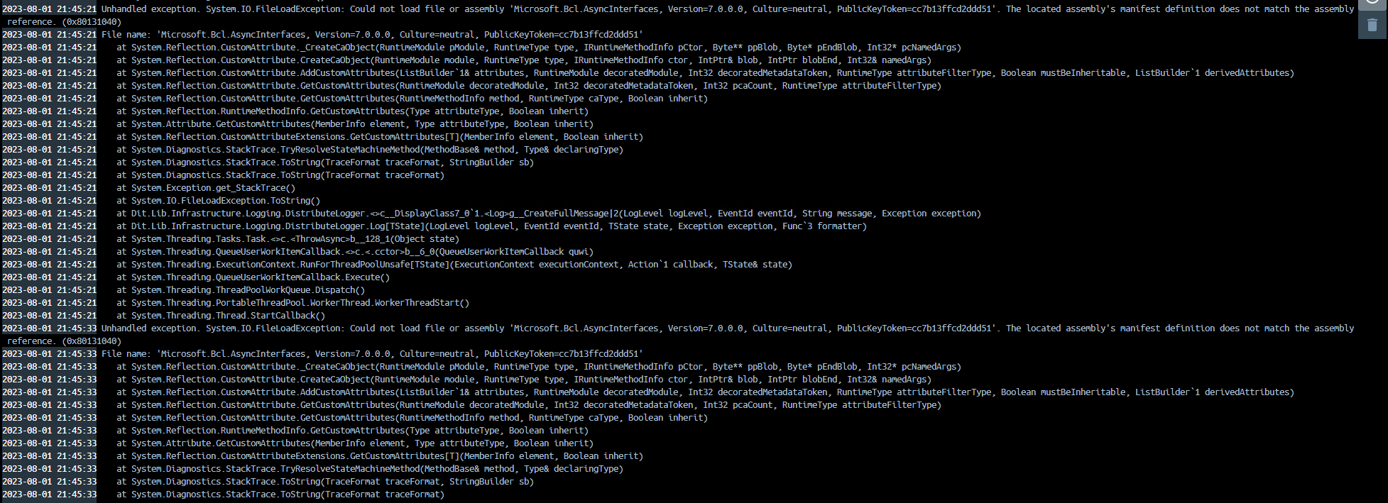 After update package 7.0.0 on asp.net core 6.0 Im geting error · Issue #1975 · Xabaril ...