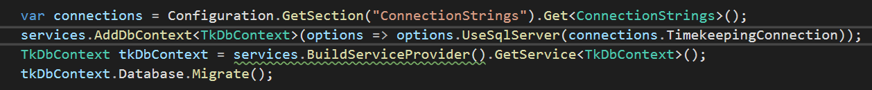 Issue With Buildserviceprovider In Configureservices · Issue 14587 · Dotnetaspnetcore · Github 