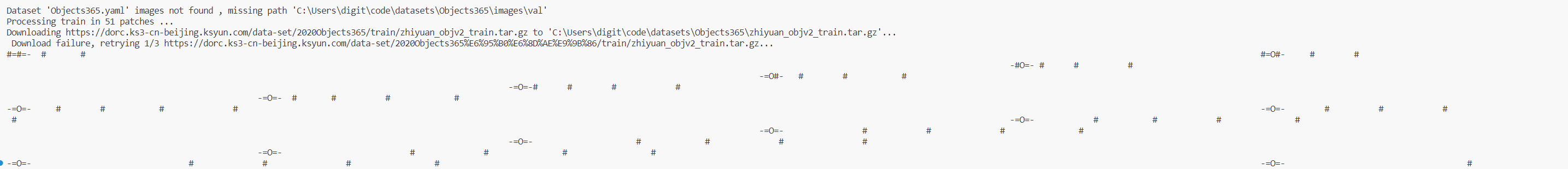 Not able to train the model with objects365 dataset · Issue #4116 · ultralytics/ultralytics · GitHub
