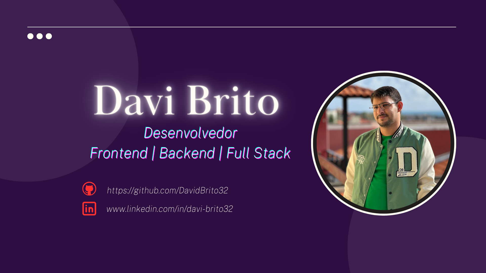 DavidBrito32 (Davi Brito) · GitHub