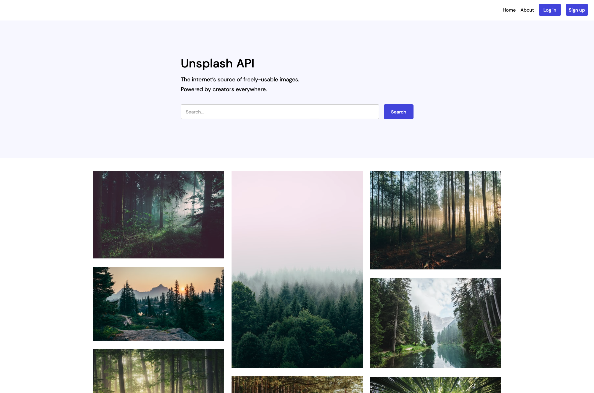 GitHub - romualdascloudcode/unsplash-gallery