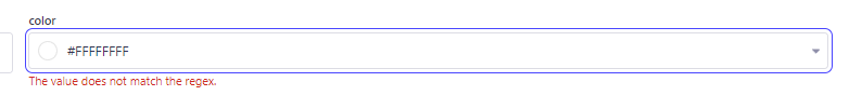 @strapi/plugin-color-picker Color Picker regex not supporting alpha ...