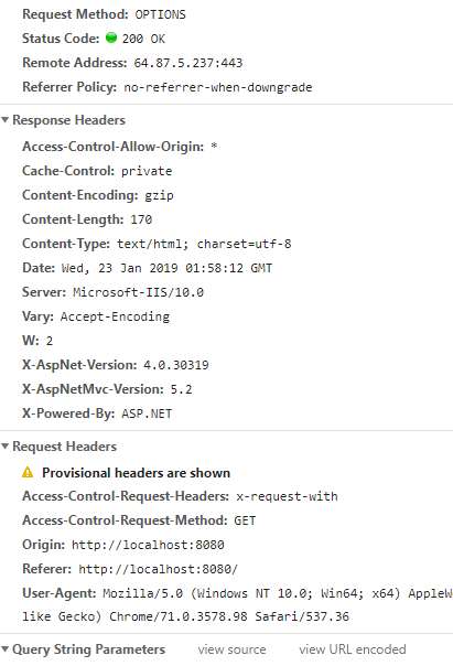 Axios HttpGet vs jQuery HttpGet - CORS · Issue #1974 · axios/axios · GitHub