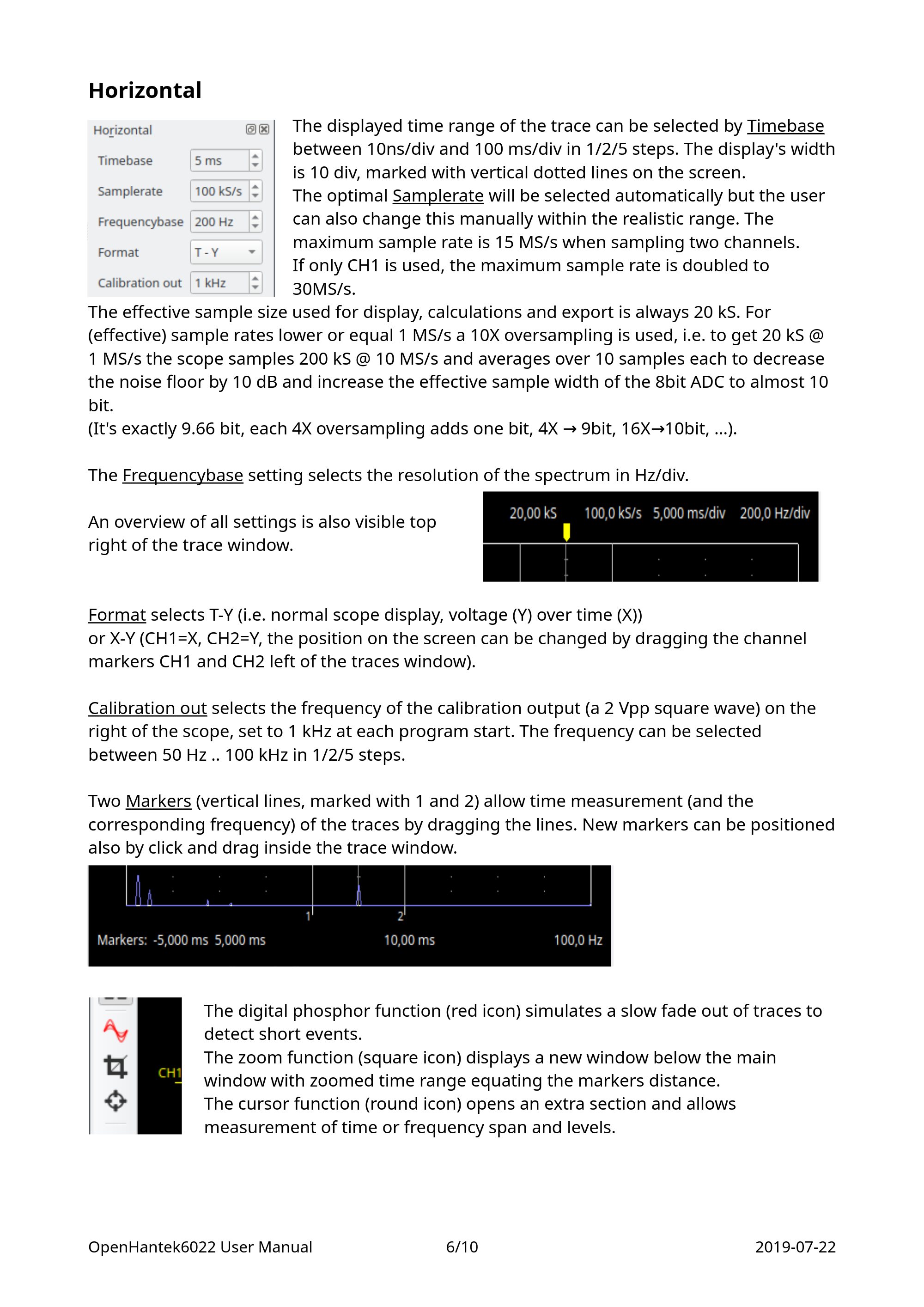 Voltage cursors and storage · Issue #15 · OpenHantek/OpenHantek6022 · GitHub
