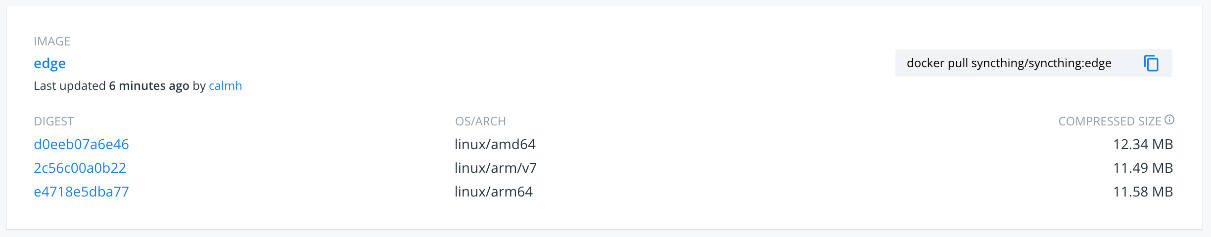 MultiArch for Docker · Issue #5436 · syncthing/syncthing · GitHub