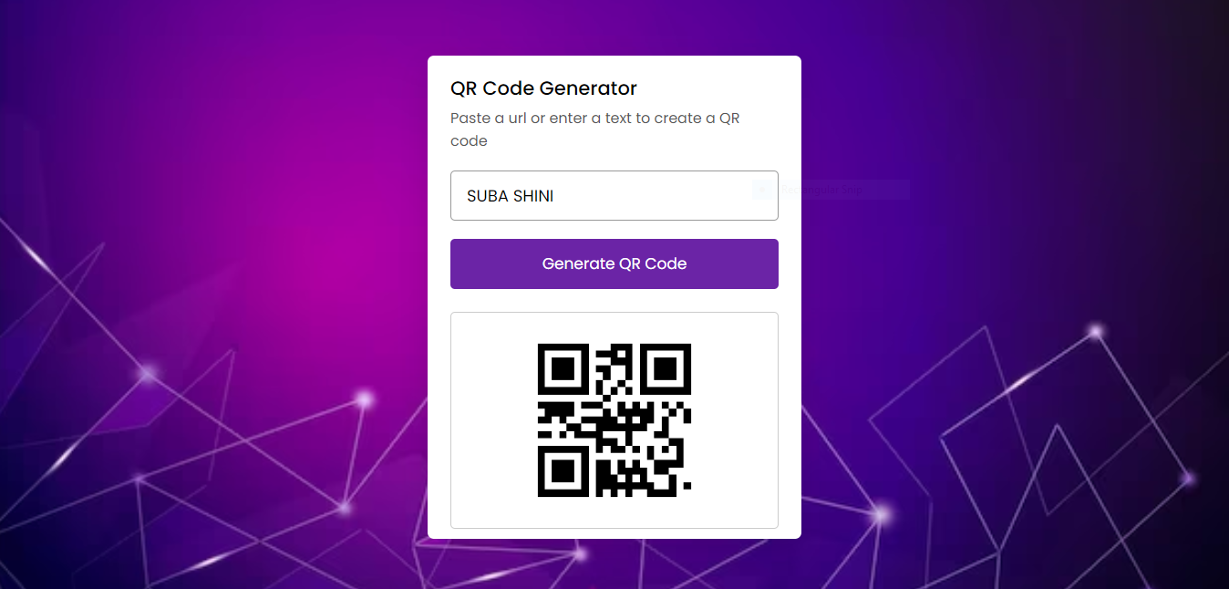 GitHub - suba-shini7/QR-generator
