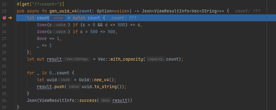 Incorrect Variable Values Are Displayed · Issue 10371 · Intellij Rust Intellij Rust · Github