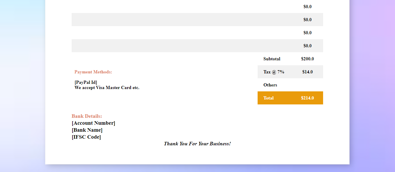 GitHub - VishwasPrabhu18/Invoice-Template-Vanilla-JS