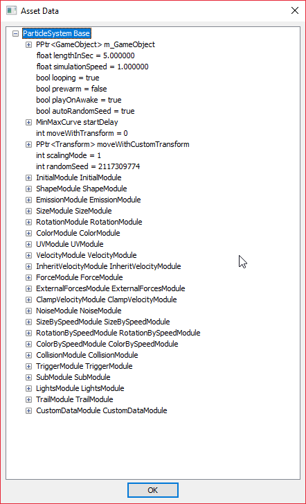 Loading particle system crashes · Issue #121 · SeriousCache/UABE · GitHub