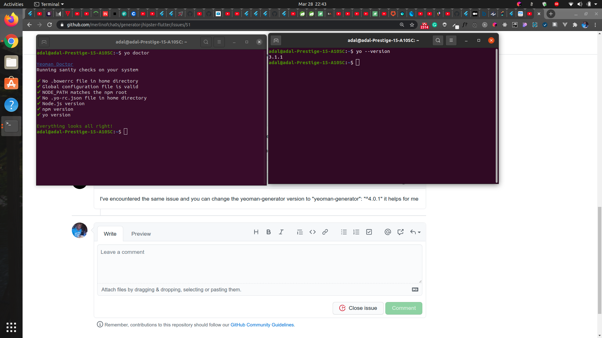 I cant run the generator in Jhipster V7 · Issue #51 · merlinofcha0s/generator-jhipster-flutter ...