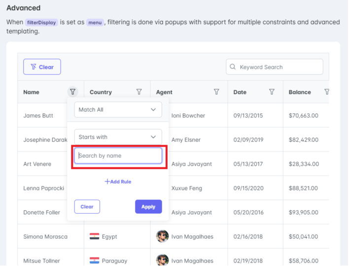 DataTable: Advanced Filter performance issue (excess re-rendering) · Issue #5017 · primefaces ...