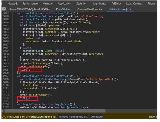 DataTable: Advanced Filter performance issue (excess re-rendering) · Issue #5017 · primefaces ...