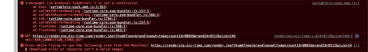 Typeerror T Is Not A Constructor · Issue 85 · Maxleitersortablejs 3426