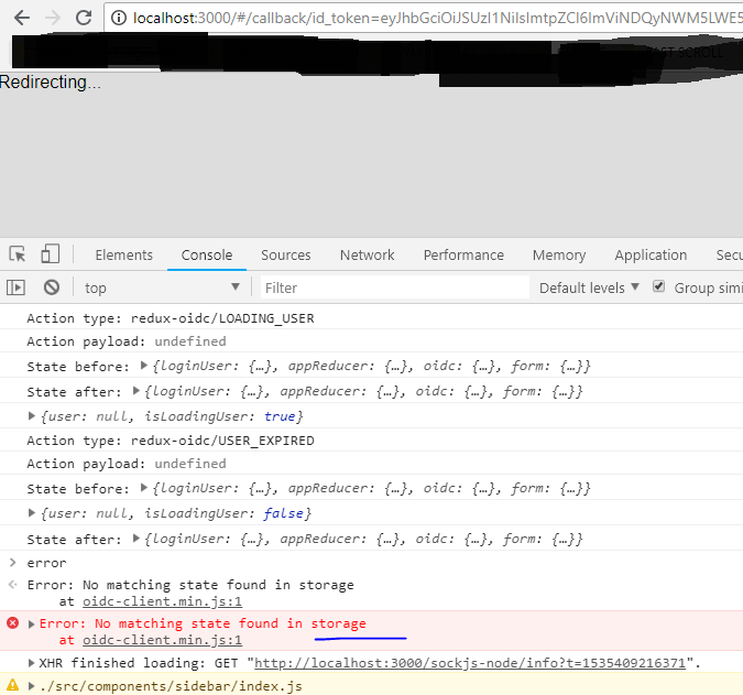 React js Error: No matching state found in storage · Issue #648 · DuendeArchive/identity-model ...
