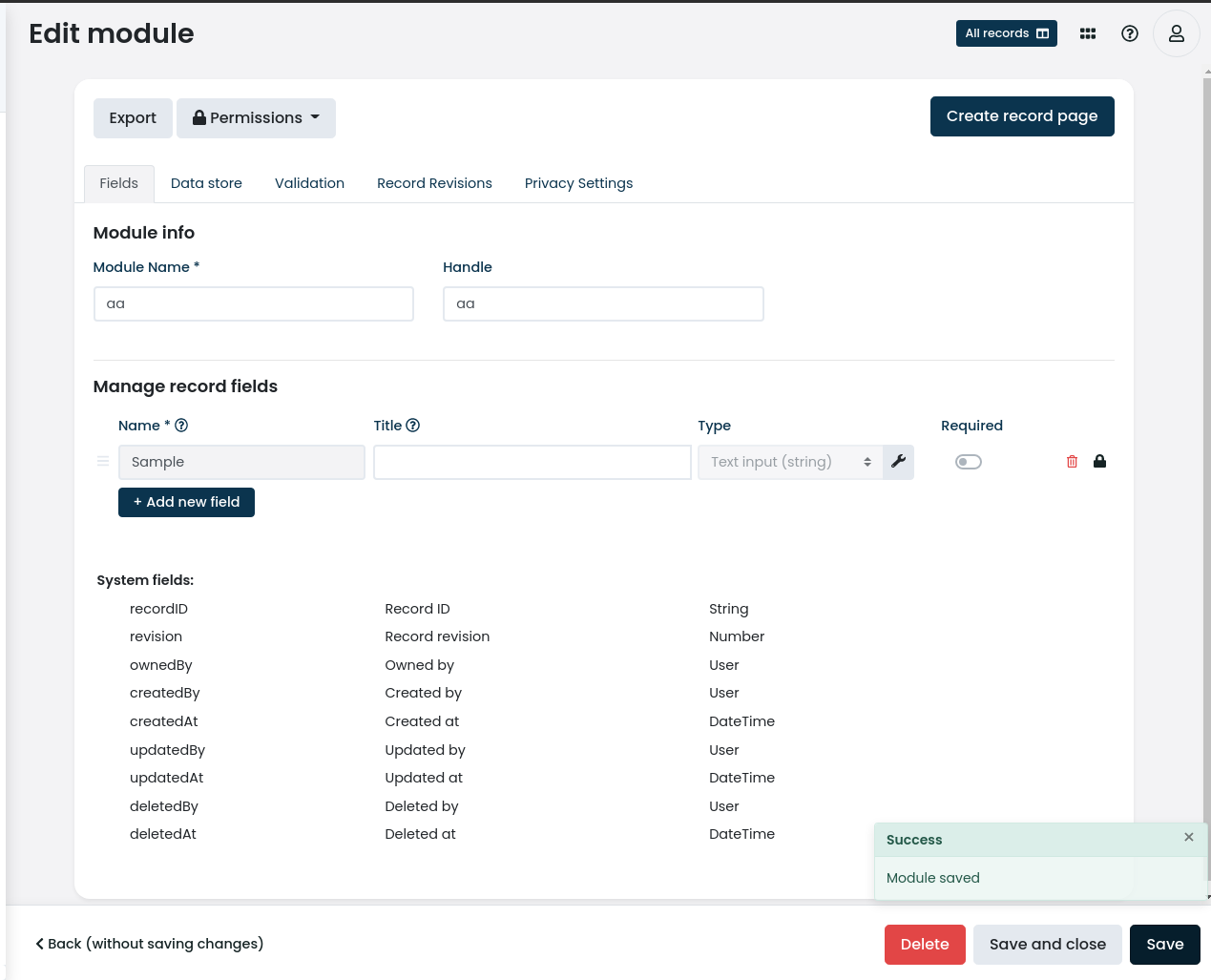 Compose module updates incorrectly reflected between front-end and back ...
