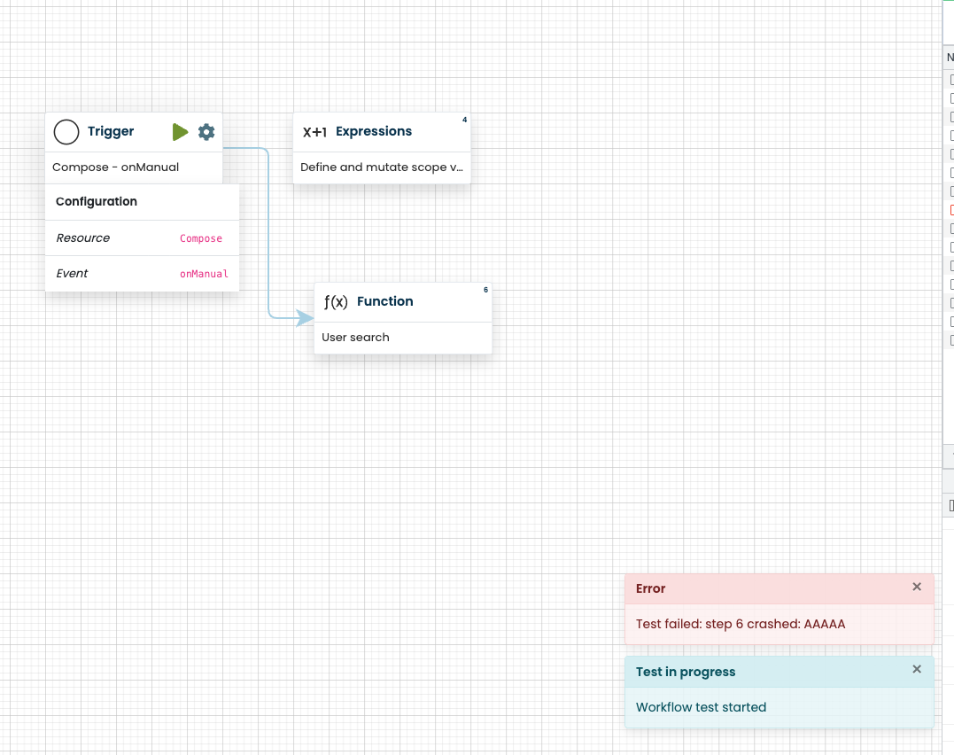 Workflow debugging: if a step panics the "running spinner" never stops · Issue #622 ...