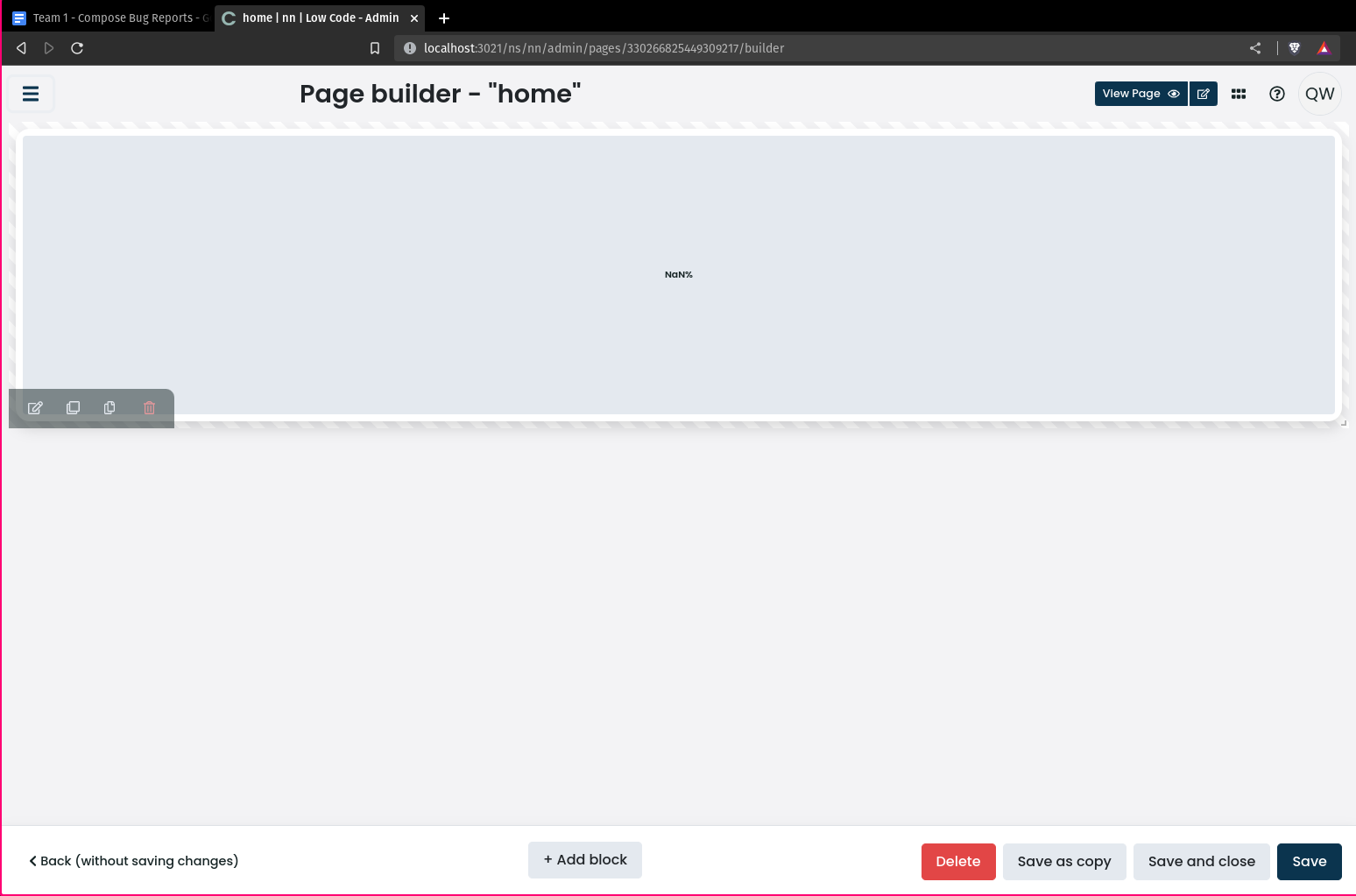 Namespace navigation can get deleted when resizing the screen · Issue #1017 · cortezaproject ...